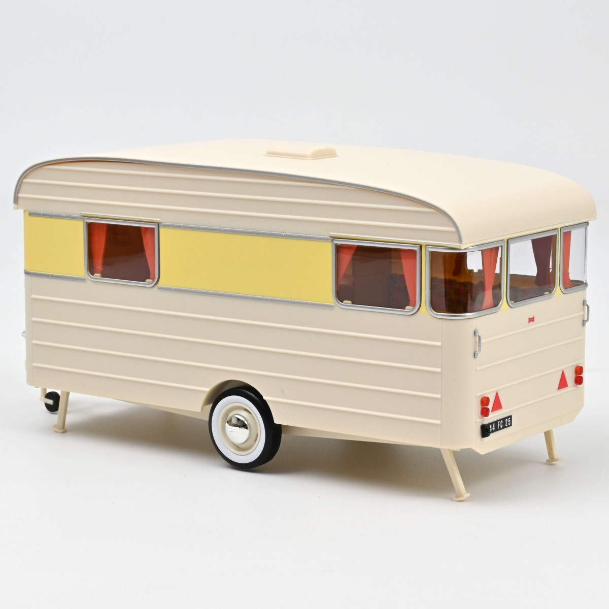 Citroën DS 19 1960 Jonquille Yellow & Caravan Digue Panoramic in 1:18 ...