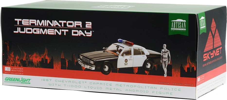 Terminator 2 Judgement Day 1987 Chevrolet Caprice Metropolitan Police w ...