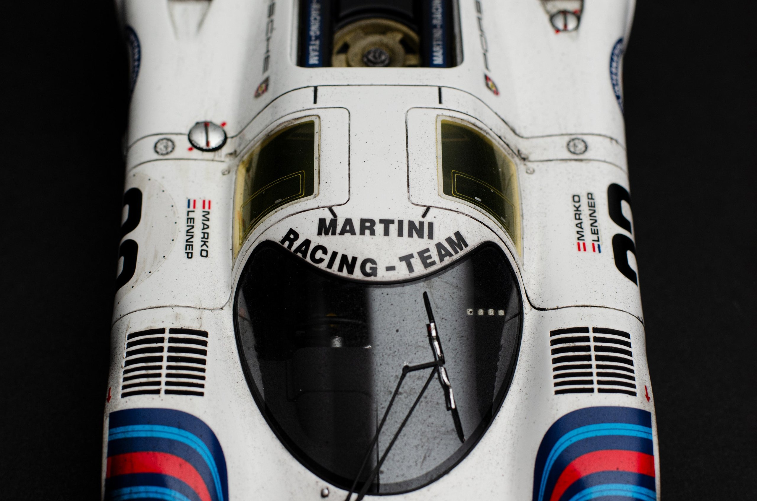 1971 PORSCHE 917 KH LE MANS WINNER MARTINI LIVERY RACE WEATHERED in 1: ...