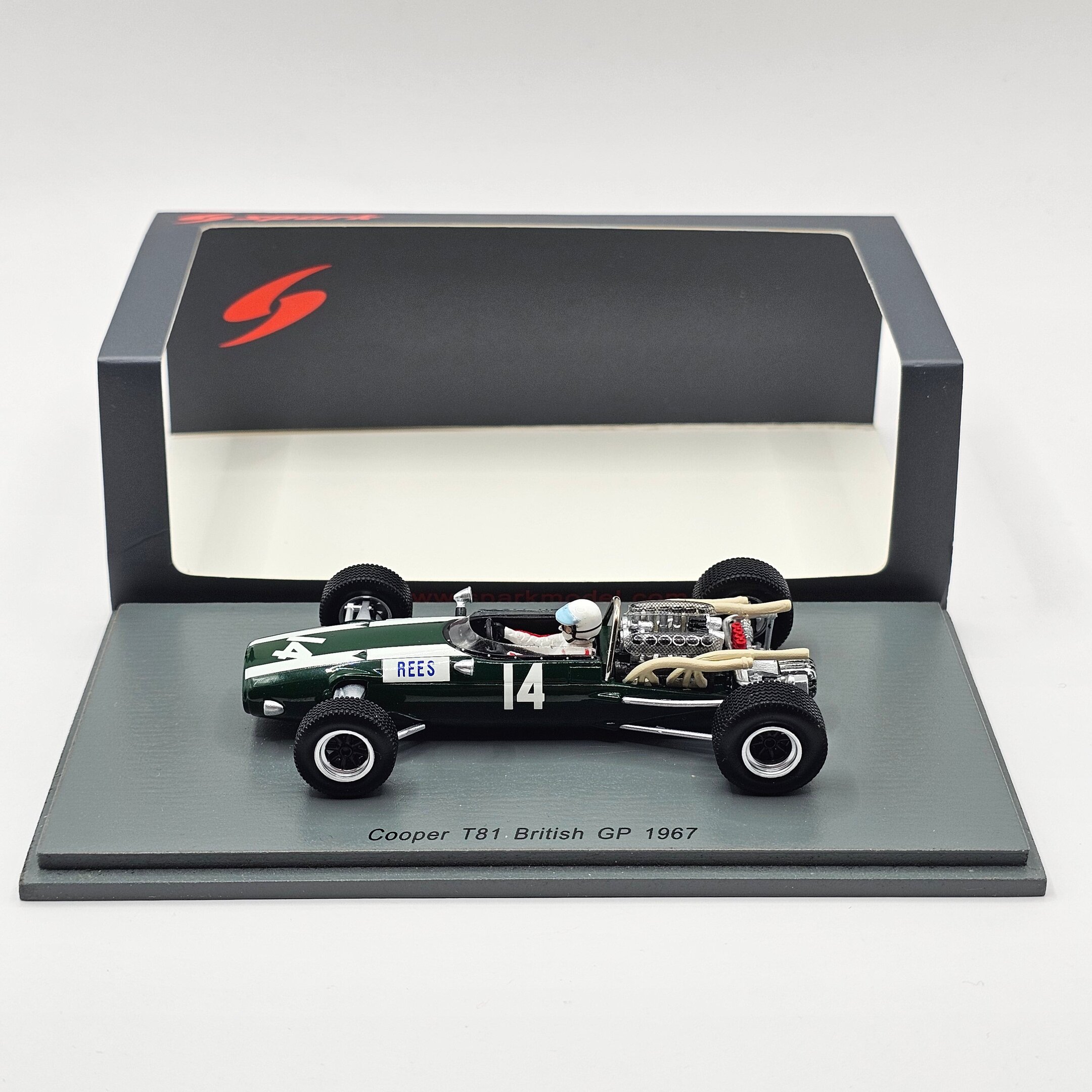 Cooper T86 No.21 US GP 1967 Jacky Ickx in 1:43 scale by Spark