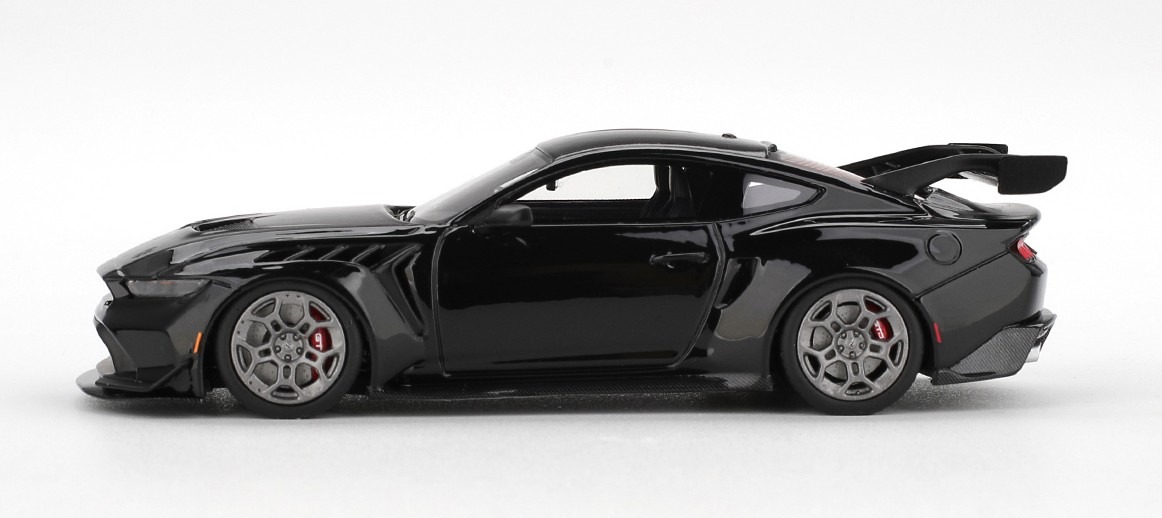 Ford Mustang GTD Shadow Black in 1:43 scale by True Scale Miniatures
