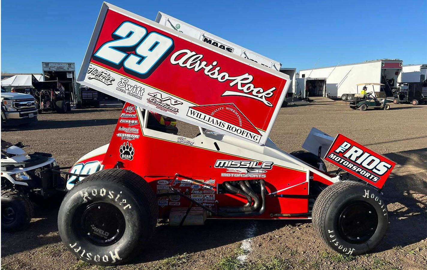 2024 #29 Missile Motorsports Sprint Car Bud Kaeding in 1:18 scale by ...