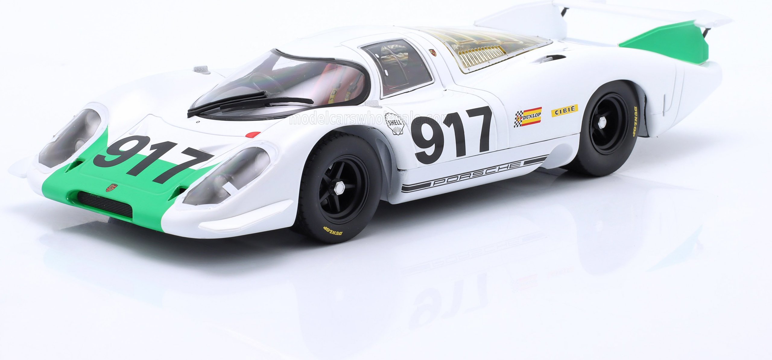 Porsche 917LH 4.5L #917 1969 Geneve Motor Show in 1:18 scale by WERK 83