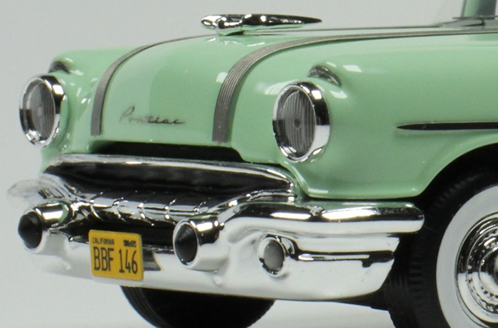 1956 Pontiac Safari Glendale Green Poly in 1:43 scale by Goldvarg ...