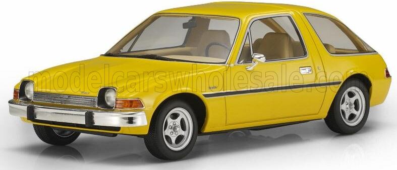 1977 AMC Pacer Yellow in 1:18 scale by LS Collectibles