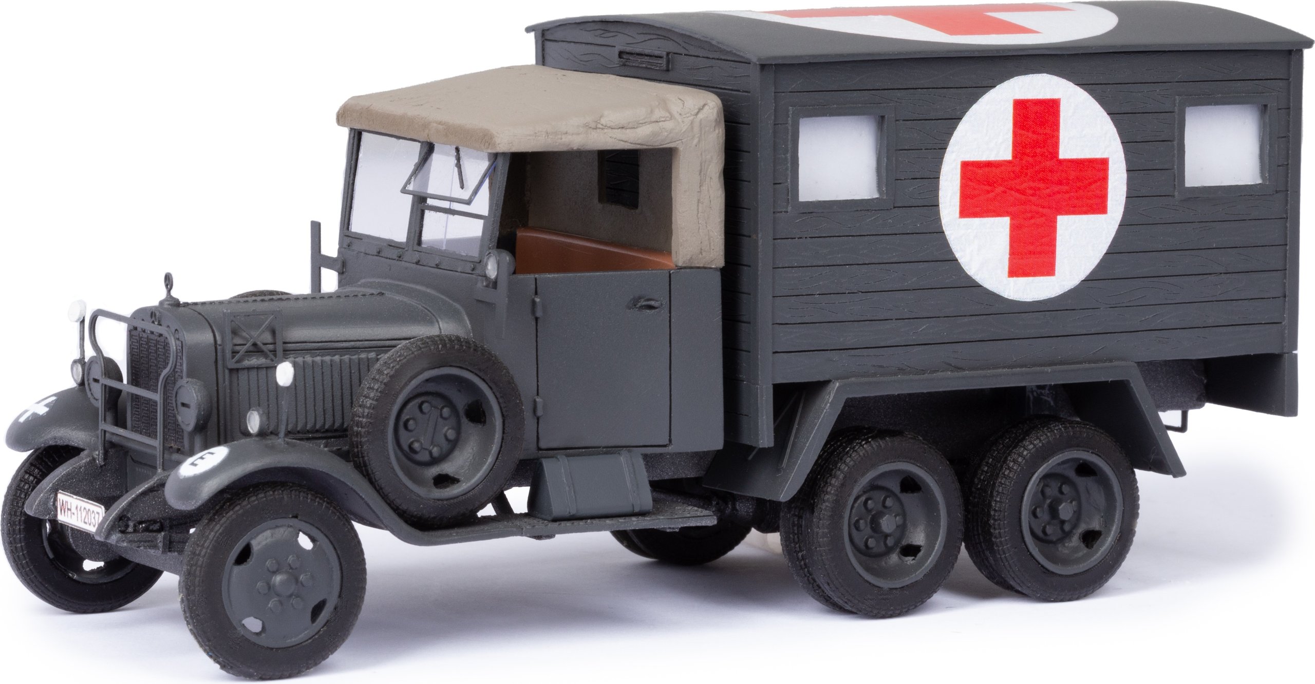 1929-35 Mercedes-Benz G3A Military Ambulance in 1:43 scale by Esval ...