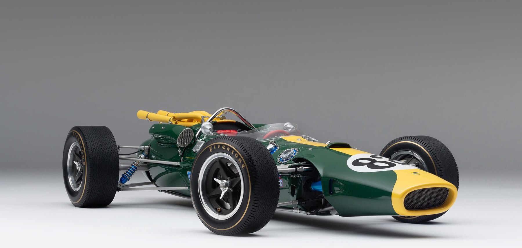 LOTUS 38 1965 INDIANAPOLIS 500 WINNER 1:8 SCALE by Amalgam