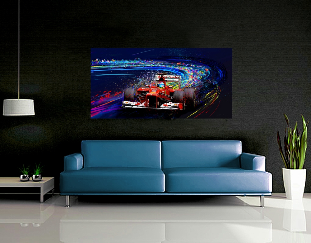 "TANGO" Limited Edition/Hand Signed Fernando Alanso Abstract Art Print ...