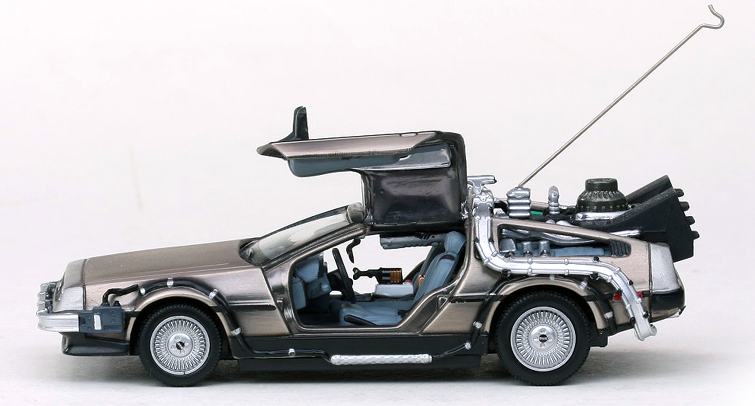 DeLorean DMC 12 Back to the Future Part I in 1:43 Scale by Sun Star