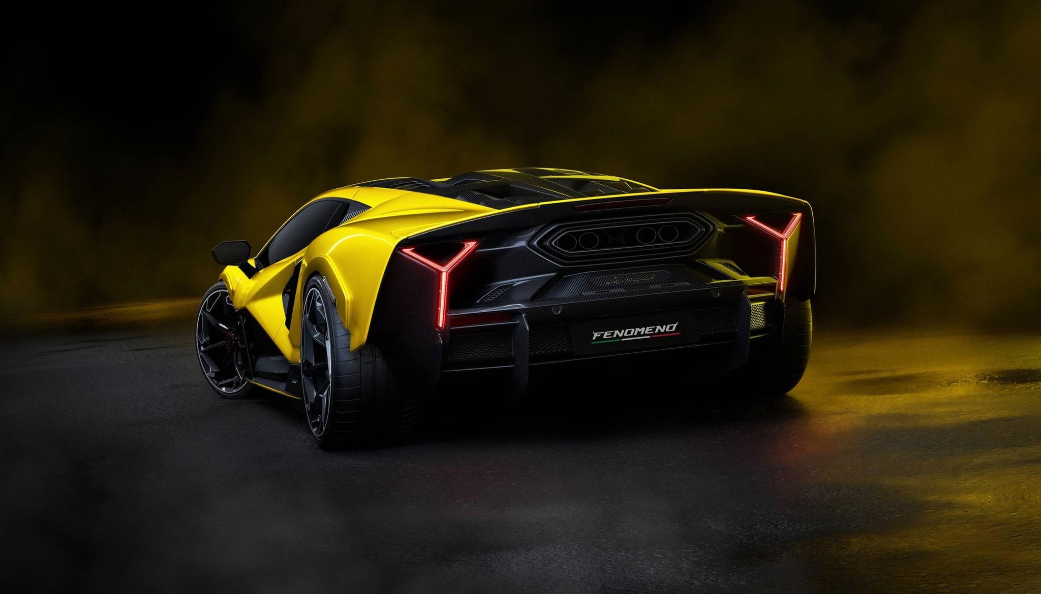 Lamborghini Fenomeno Giallo Crius in 1:18 scale by MR Collection