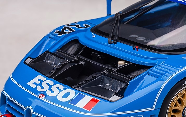 BUGATTI EB110 LM LE MANS 24HR 1994 #34 in 1:18 scale by AUTOart