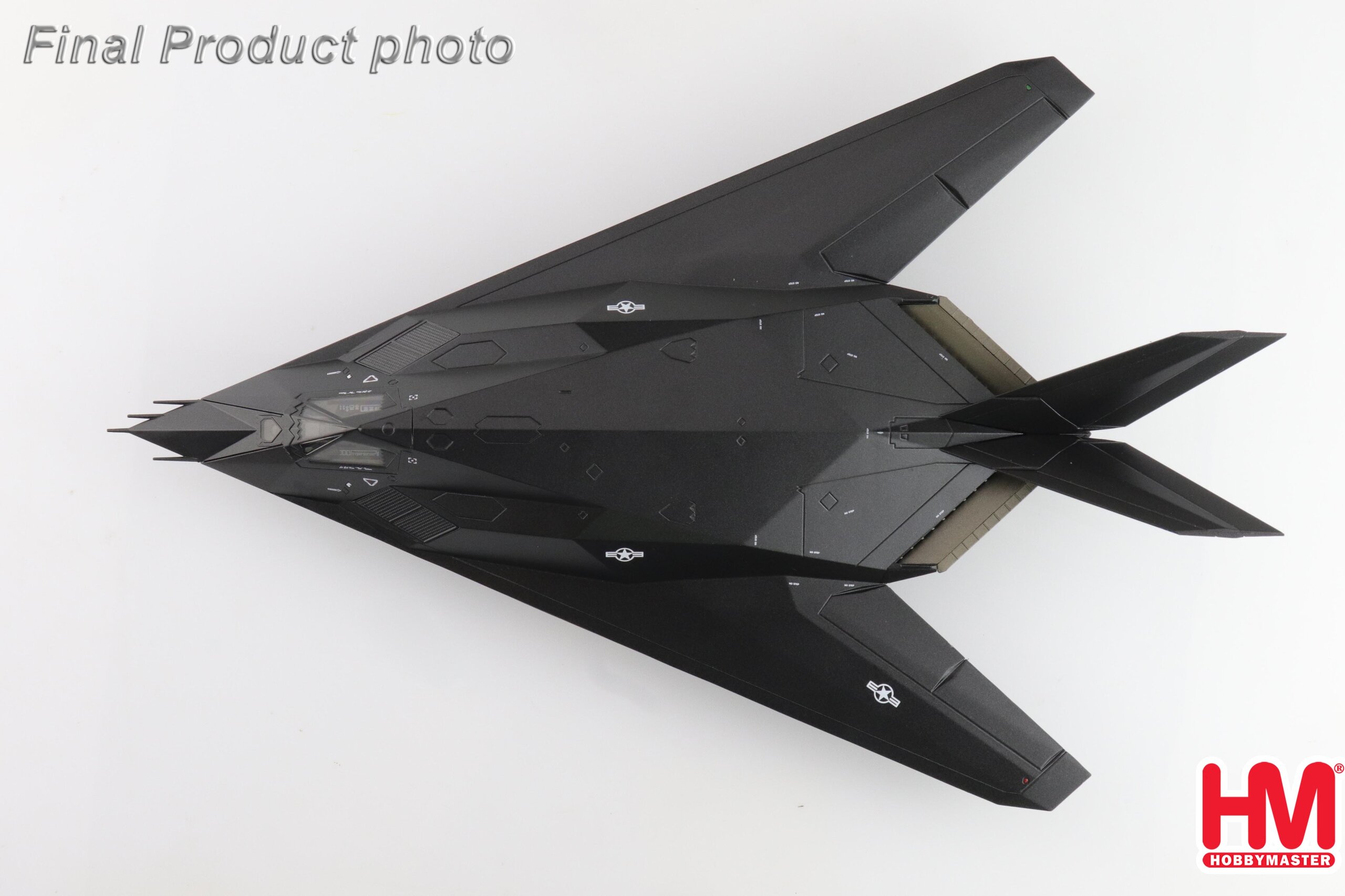 Stealth Fighter F-117A Nighthawk 84-0809 USAF in 1:72 scale by Hobby Master