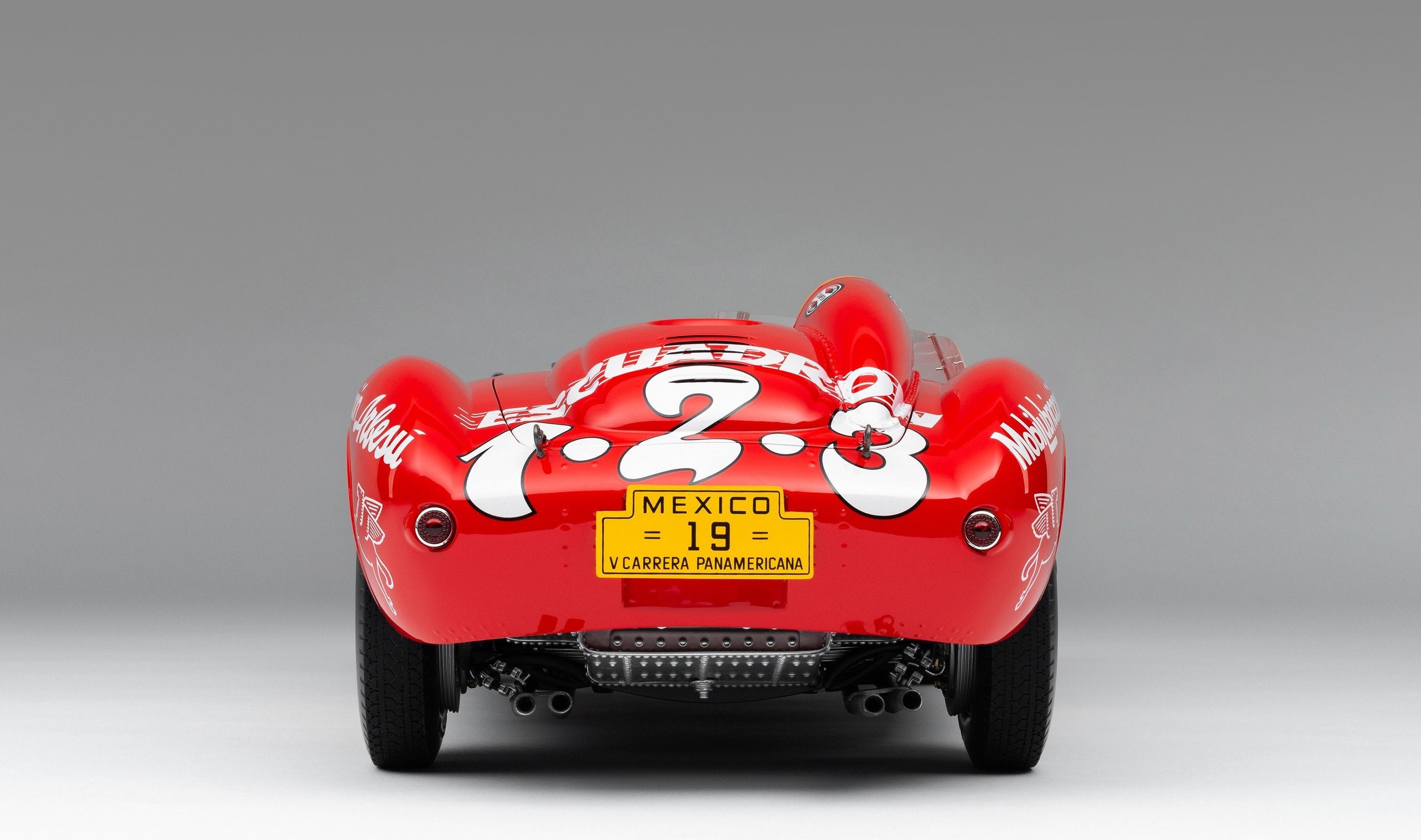 1954 Carrera Panamericana Winner Ferrari 375 Plus in 1:8 scale by Amalgam