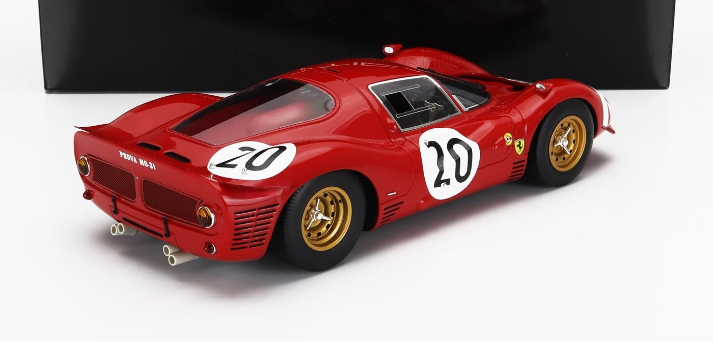 Ferrari 330 P3 4.0L V12 Coupe ch.0848 #20 24h Le Mans 1966 in 1:18 ...