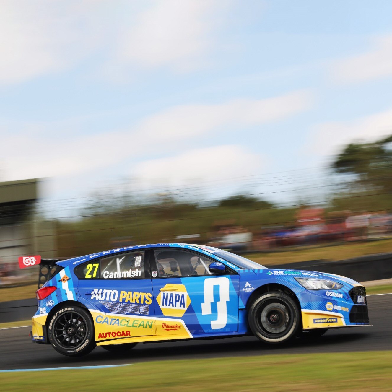 NAPA Racing UK No.27 Ford Focus BTCC - Snetterton Race 1 Winner 2025 ...