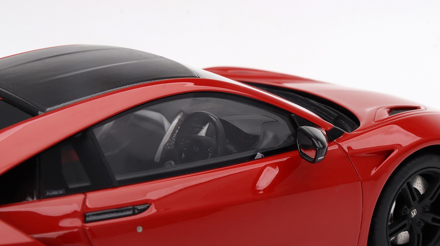 2022 Acura NSX Type S Right Hand Drive in Curva Red 1:18 scale by Topspeed