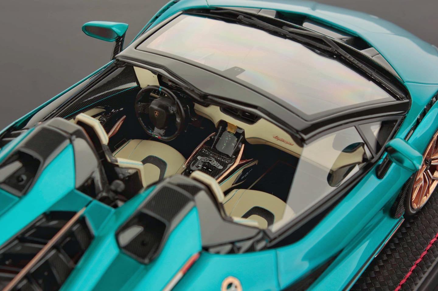 Lamborghini Sian Roadster in 1:18 Scale by MR Collection