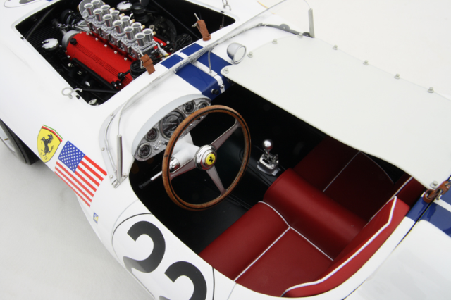 Ferrari 250 Testa Rossa Lucybelle 2 Model Car in 1:8 Scale by Amalgam ...