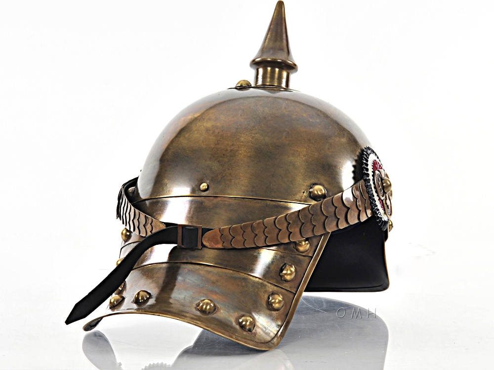 German Helmet by Old Modern Handicrafts by Old Modern Handicrafts