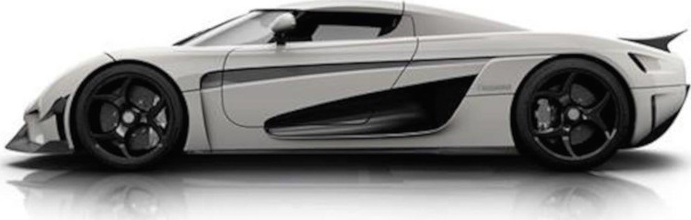 Koenigsegg Regera Ghost Package in Battleship Grey 1:18 Scale by ...