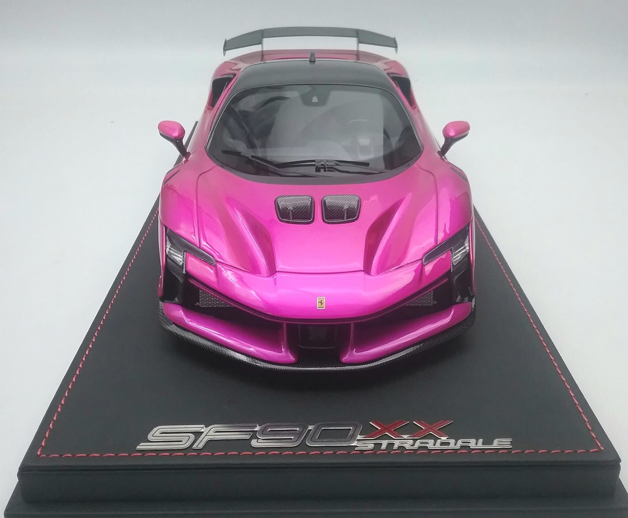 Ferrari SF90 XX Flash Pink Rare Limited Edition of 20pcs in 1:18 scale ...