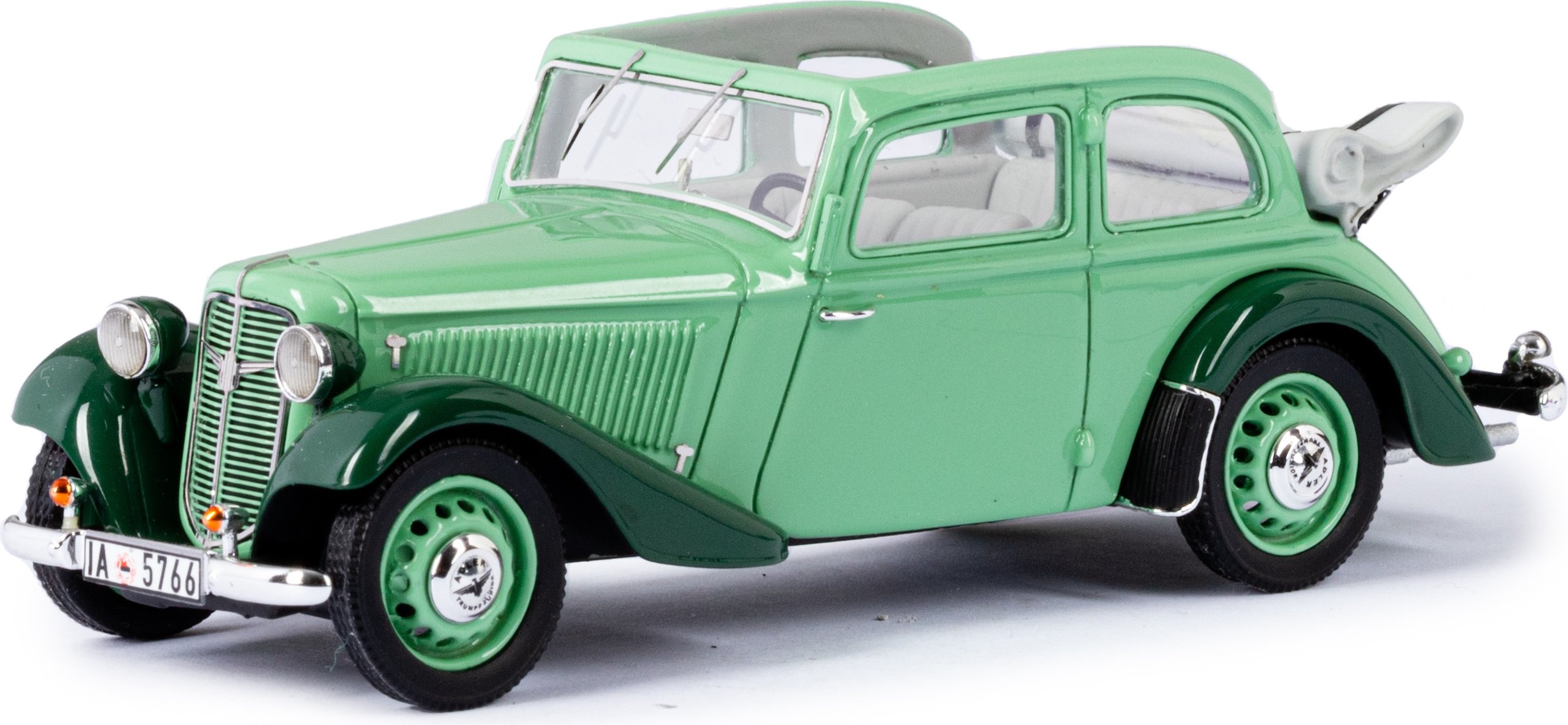 1934-41 Adler Trumpf Junior 2 door cabrio-limousine in 1:43 scale by ...