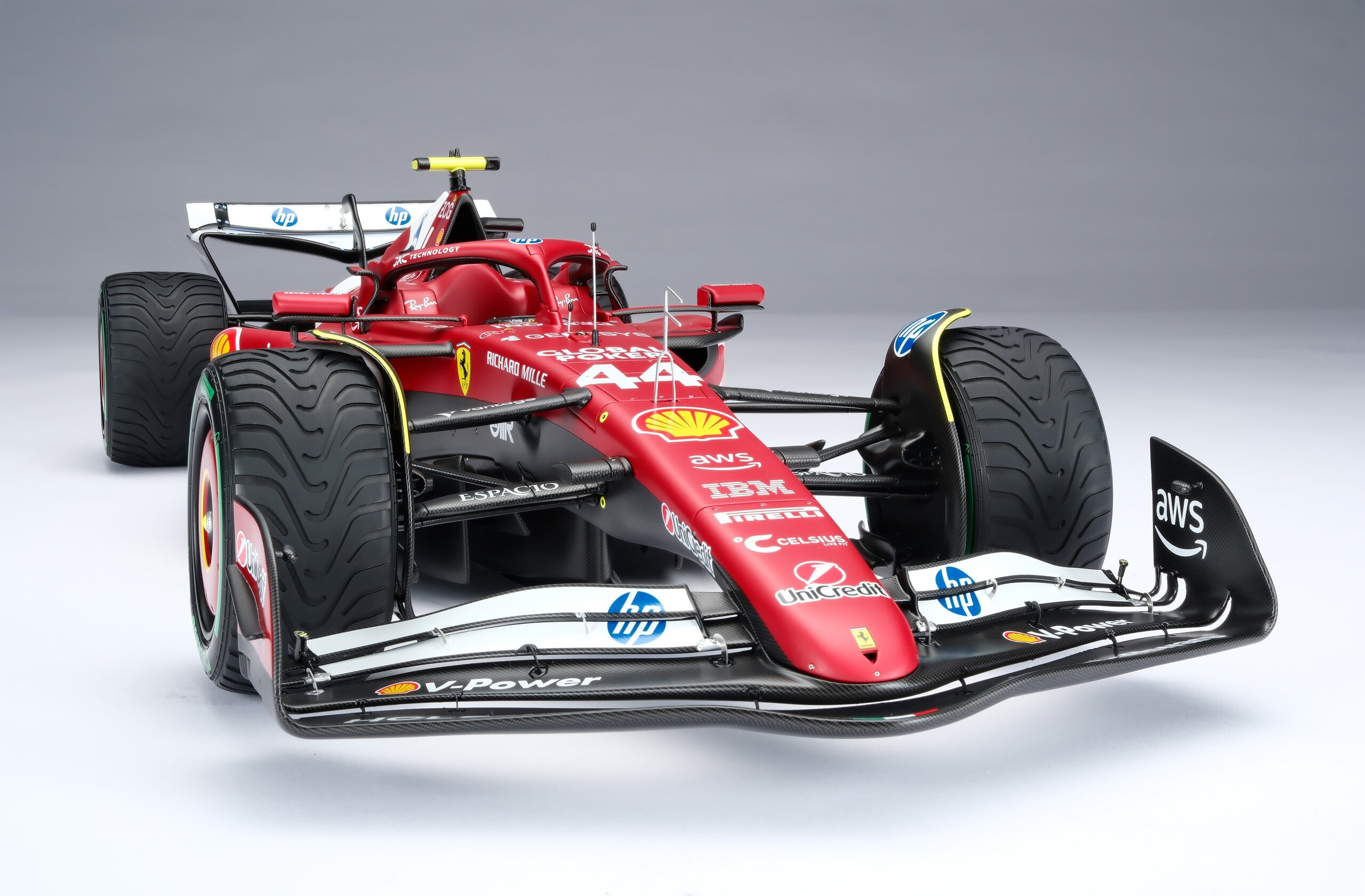 Ferrari SF-25 #44 Lewis Hamilton 2025 Australian GP in 1:8 scale by Amalgam