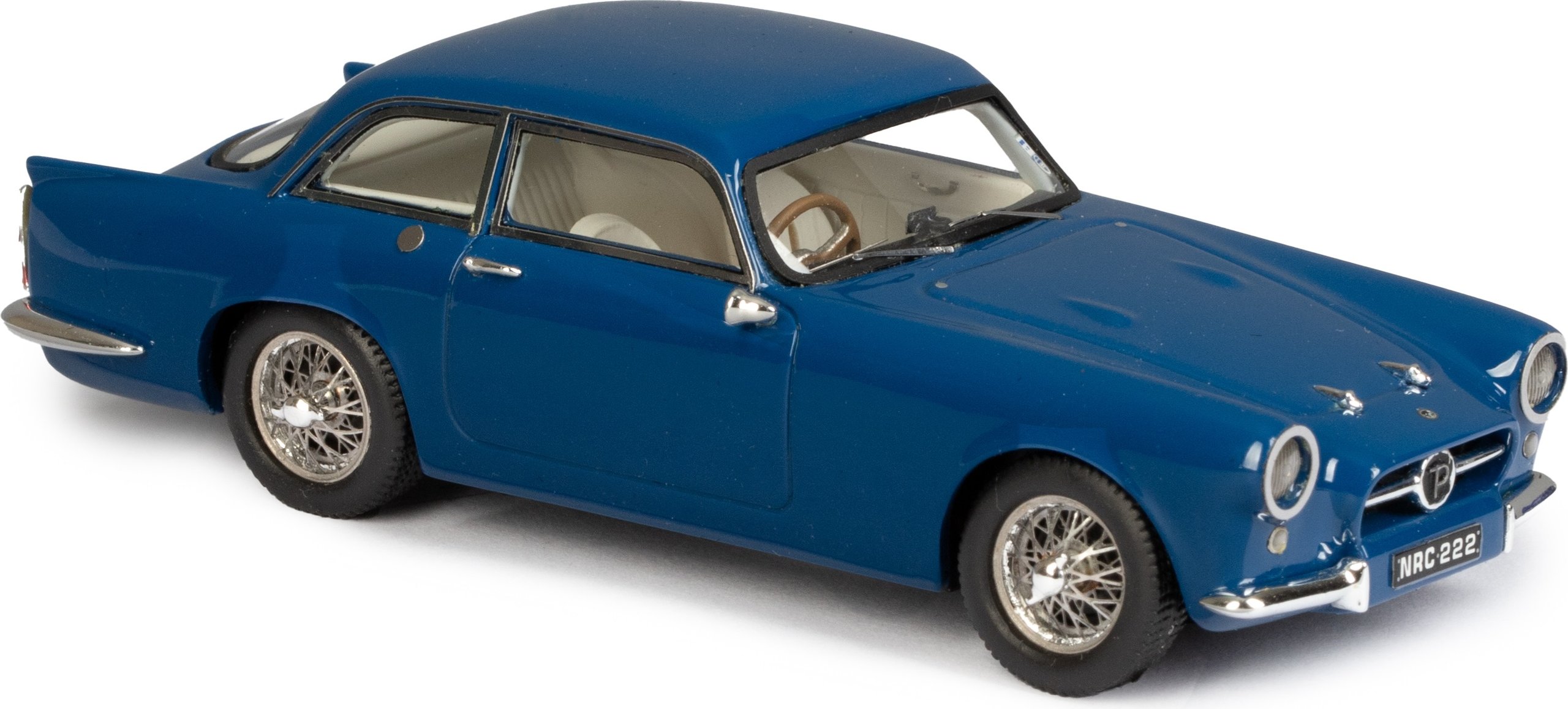 1958 Peerless GT coupe - blue in 1:43 scale by Esval Models