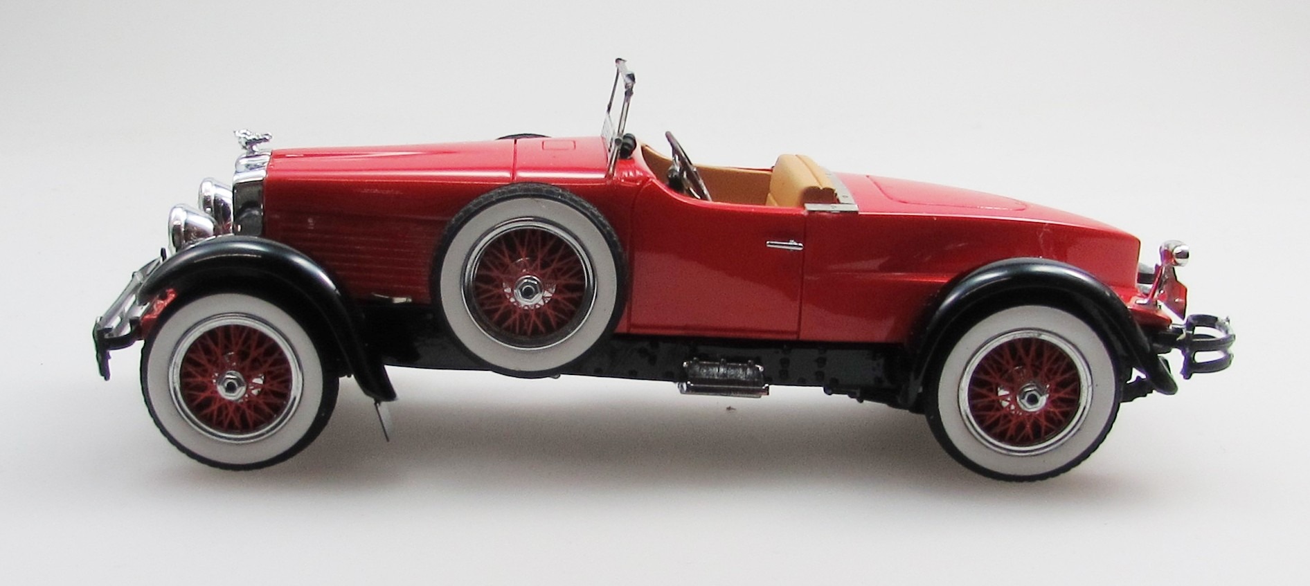 1928 Stutz Black Hawk Speedster Top Down Red/Black in 1:43 scale by ...