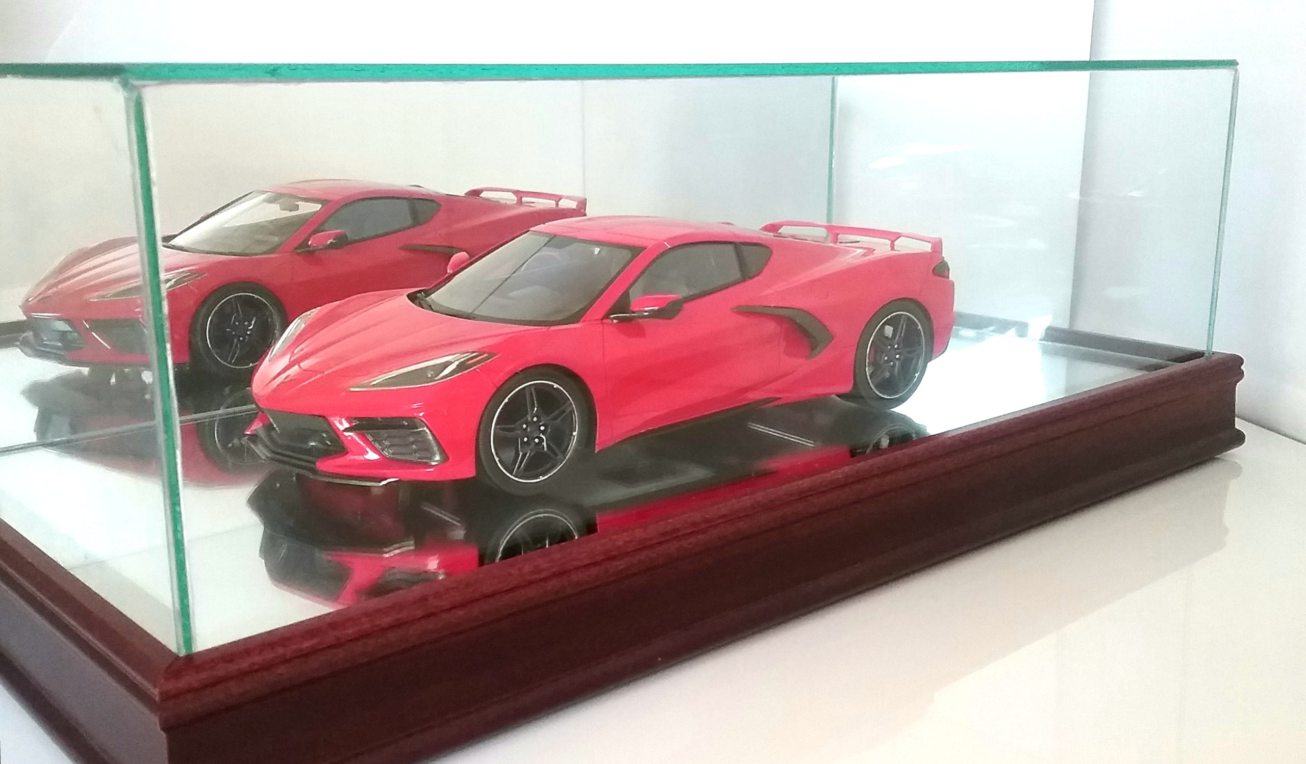 Corvette Display case for 1:18 scale Corvette Models by Mint Models