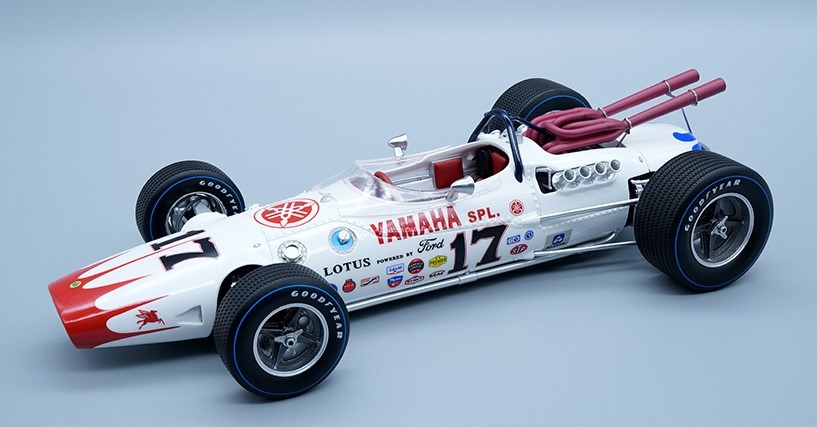 1965 Lotus 38 Indy 500 DNF Car #17 Dan Gurney in 1:18 scale by Tecnomodel