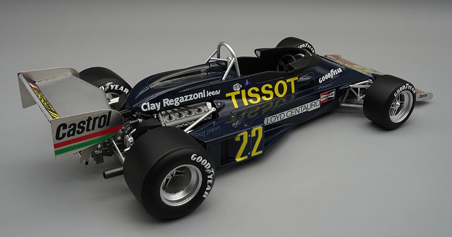 Ensign N177 1977 Monaco GP Driver: Jacky Ickx in 1:18 scale by Tecnomodel