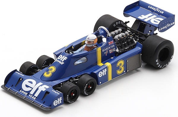 Tyrrell P34 No.3 Winner Sweden GP 1976 Jody Scheckter in 1:18 scale by ...