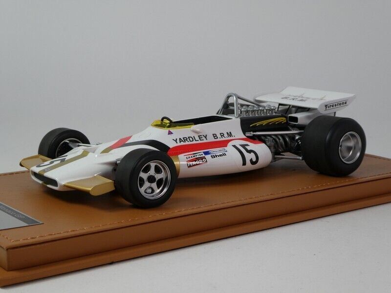 BRM P160 1971 Monaco GP Driver Pedro Rodruguez in 1:18 scale by Tecnomodel