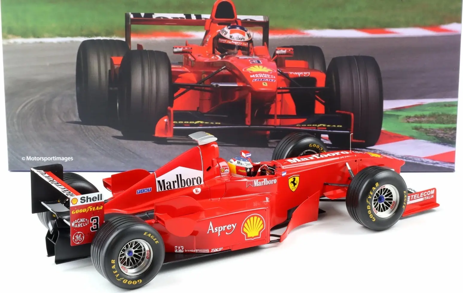 Ferrari F1 F300 #3 1998 Pole Position and Winner Monza GP Michael ...