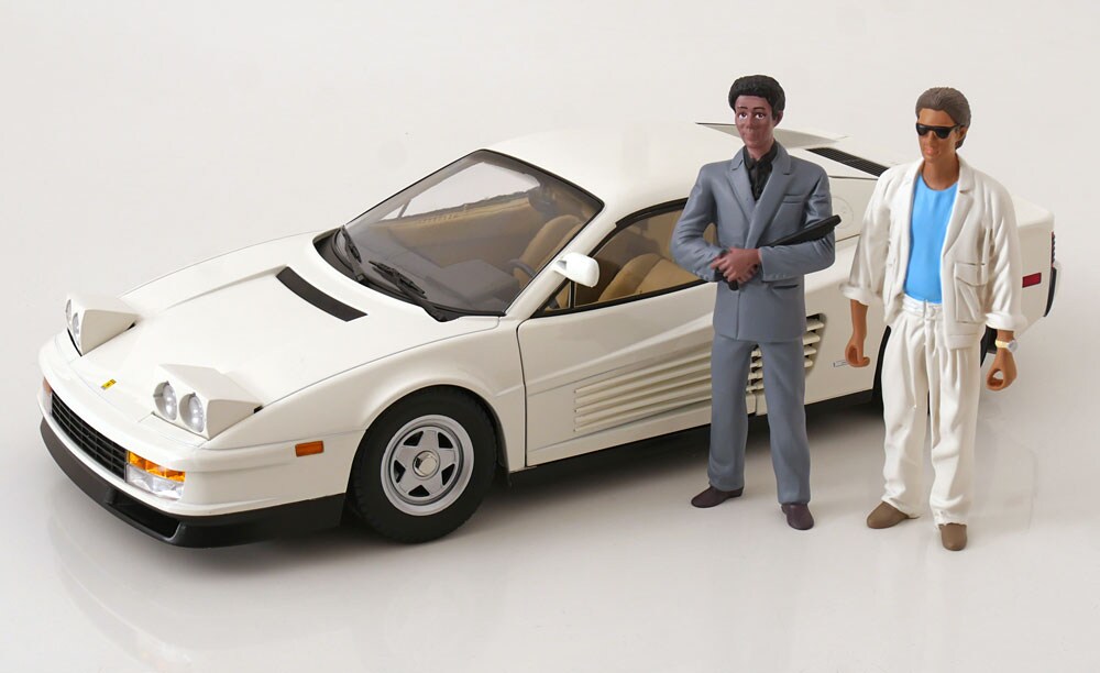 Figurine Detective Sonny Crockett Miami Vice in 1:12 scale by KK Diecast