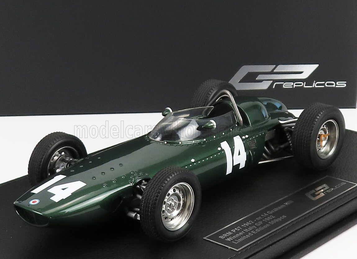 1962 BRM P57 WINNER GP ITALY Graham Hill in 1:18 scale by GP Replicas