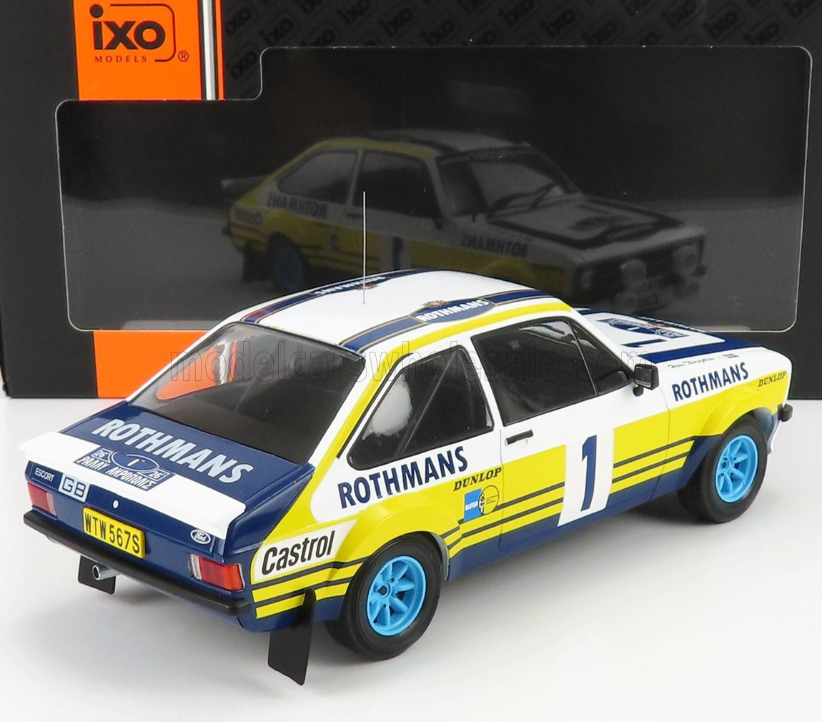 Ford England Escort RS 1800 MKII Team Rothmans #1 Winner 1979 Rally ...