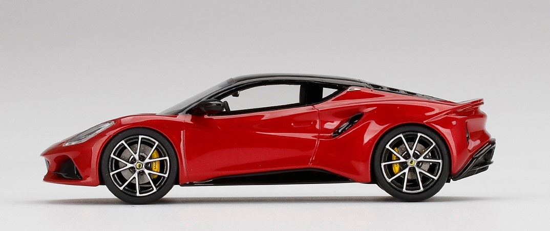 Lotus Emira Magma Red in 1:43 scale by True Scale Miniatures by True ...