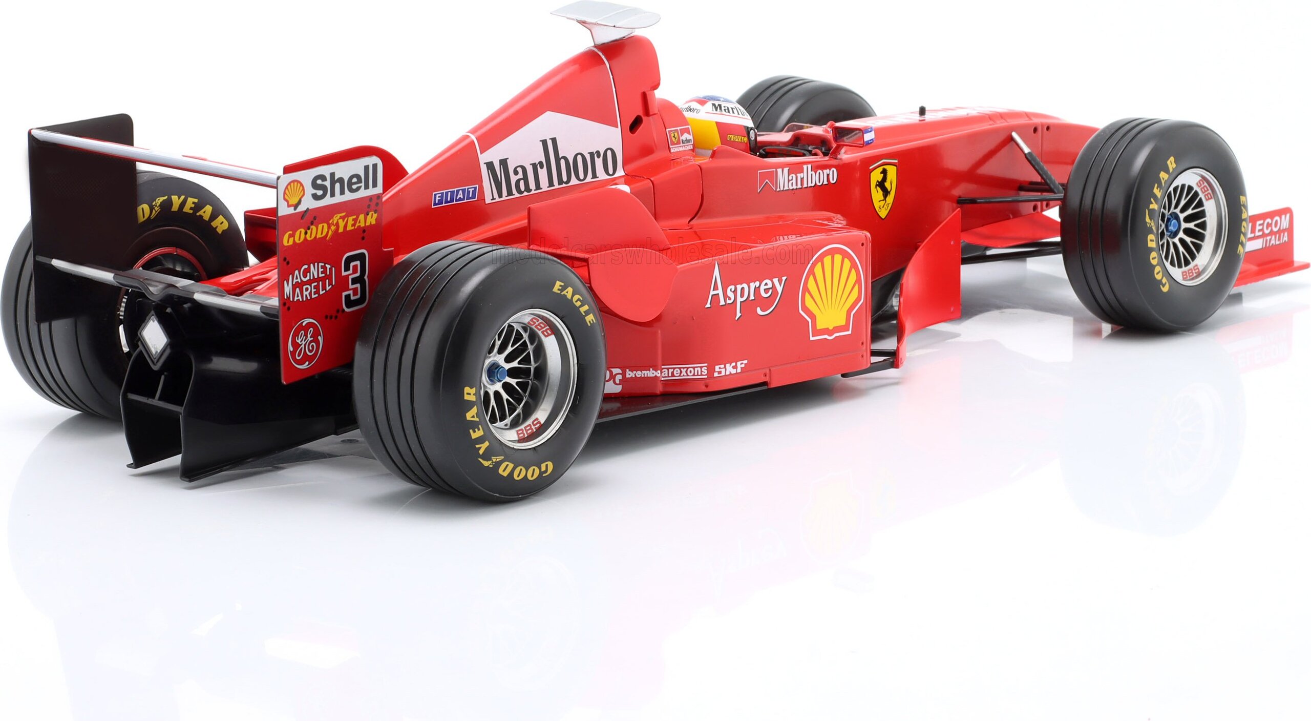 Ferrari F1 F300 #3 1998 Pole Position and Winner Monza GP Michael ...