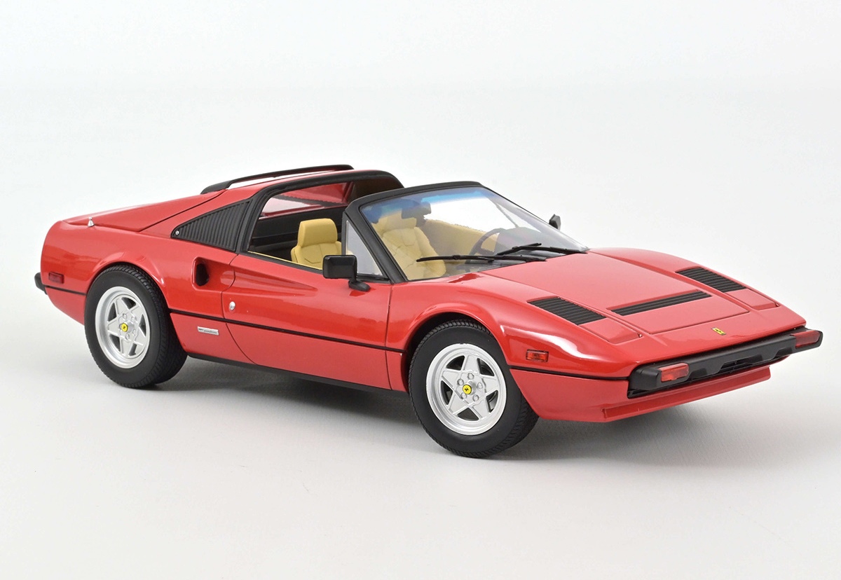Ferrari 308 GTS 1982 Magnum PI Red in 1:18 scale by Norev by Norev