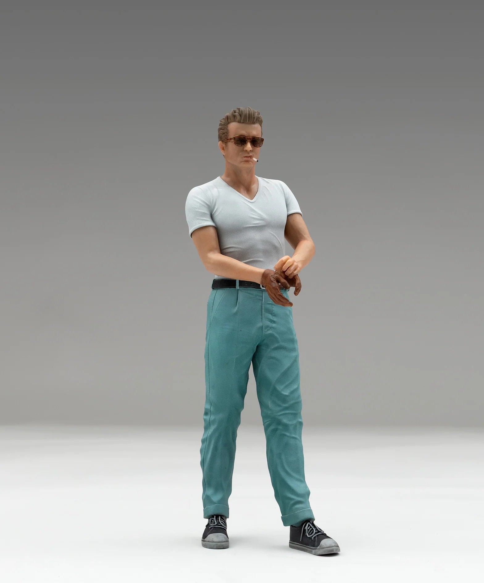 Porsche 550RS Spyder Little Bastard w/ James Dean Figure in 1:8 scale ...