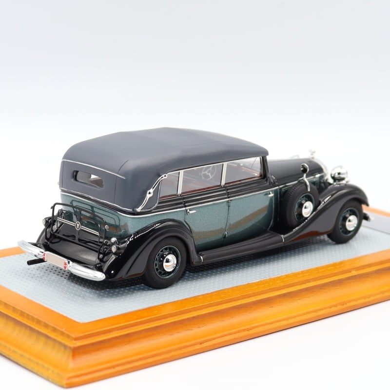 Horch 951 A Pullman Cabriolet 1938 LHD Closed Top in 1:43 scale by Ilario