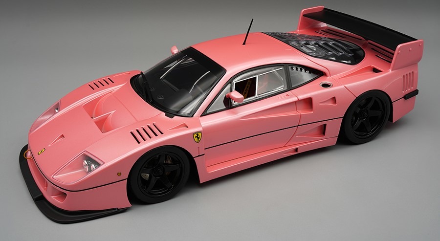 Ferrari F40 LM 1996 Press Version Metallic Pink Colour with 5 Spoke ...