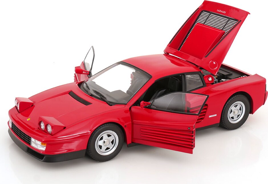 1986 Ferrari Testarossa Red in 1:12 scale by KK Diecast