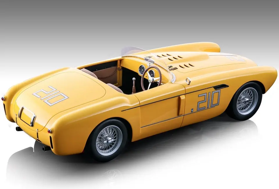 Ferrari 340 Mexico Spyder Watkins Glen GP 1955 Car #210 6° Place Driver ...