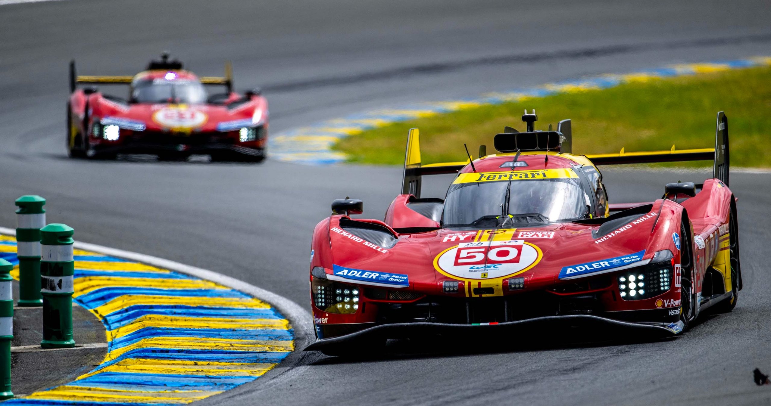 2024 Le Mans Winning Ferrari 499P #50 in 1:8 scale by Amalgam