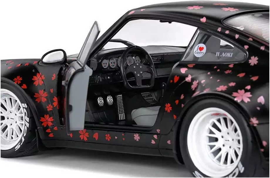 2021 Porsche 911 RWB Body Kit Aoki in 1:18 scale. by Solido