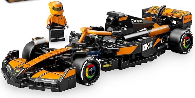 Lando Norris LEGO Speed Champions McLaren Team MCL38 Building Set for ...