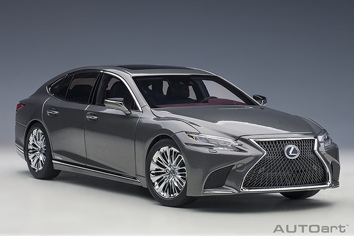 Lexus LS 500h Manganese Luster Metallic in 1:18 Scale by Autoart by AUTOart
